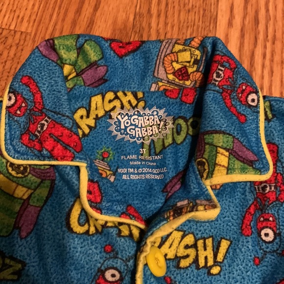 Yo Gabba Gabba | Pajamas | Rare Yo Gabba Gabba Button Down Pajamas ...